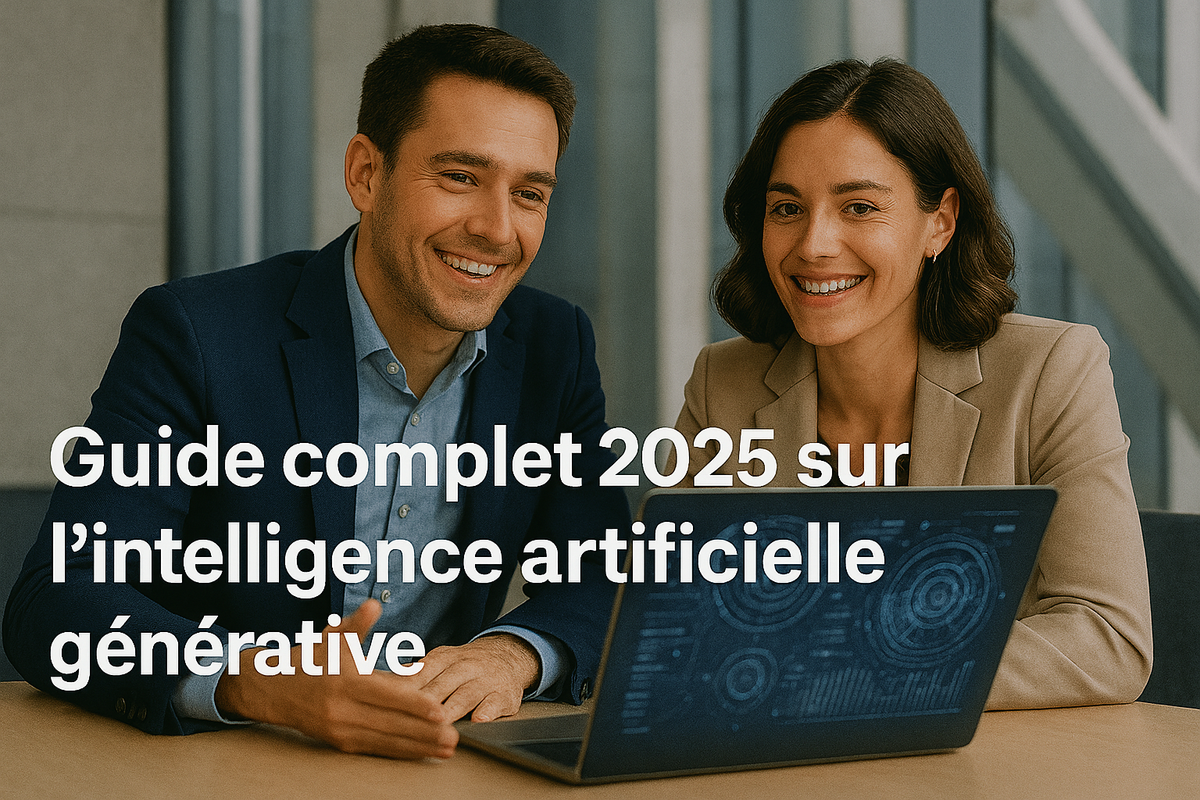 GenAI 2025 : le guide ultime pour tout comprendre à l’IA générative (outils, métiers, enjeux).